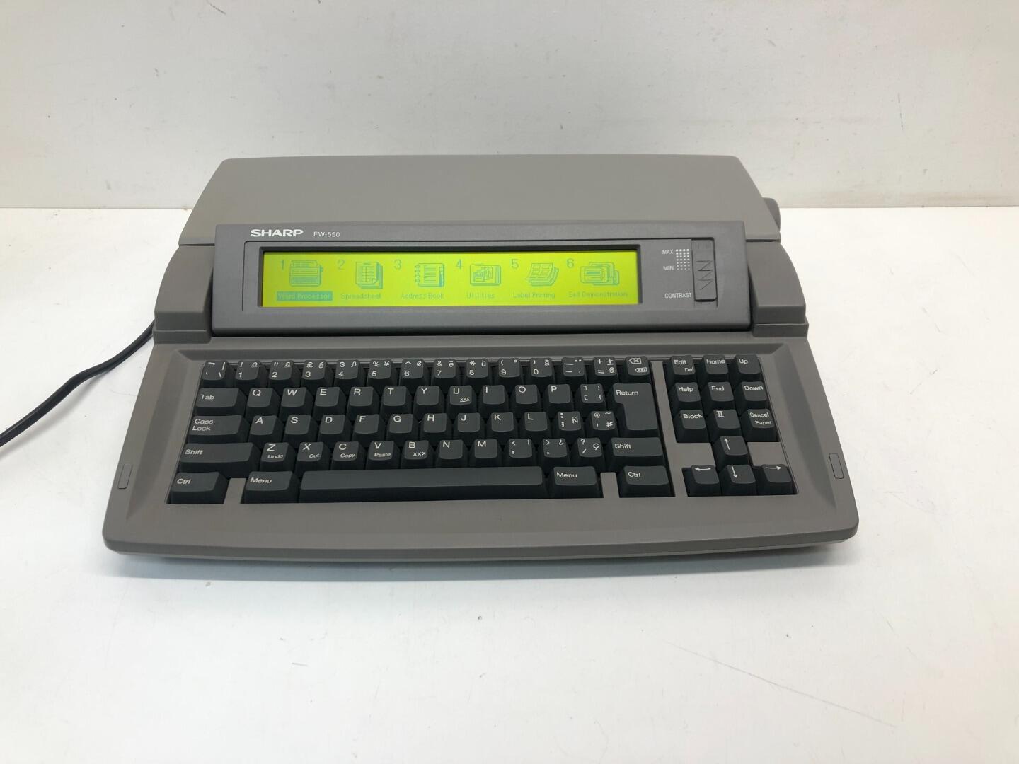 Sharp FW-550 Font Writer Word Processor