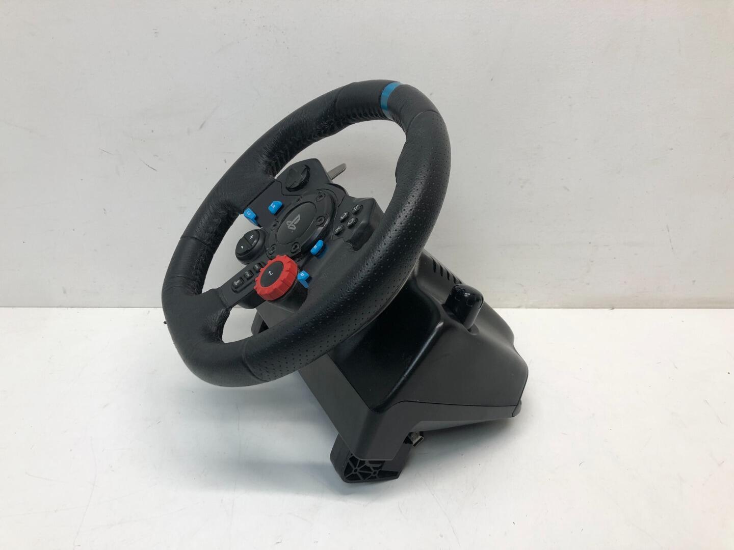 Logitech G29 Driving Force Steering Wheel, Pedals & Shifter for PS5 ...