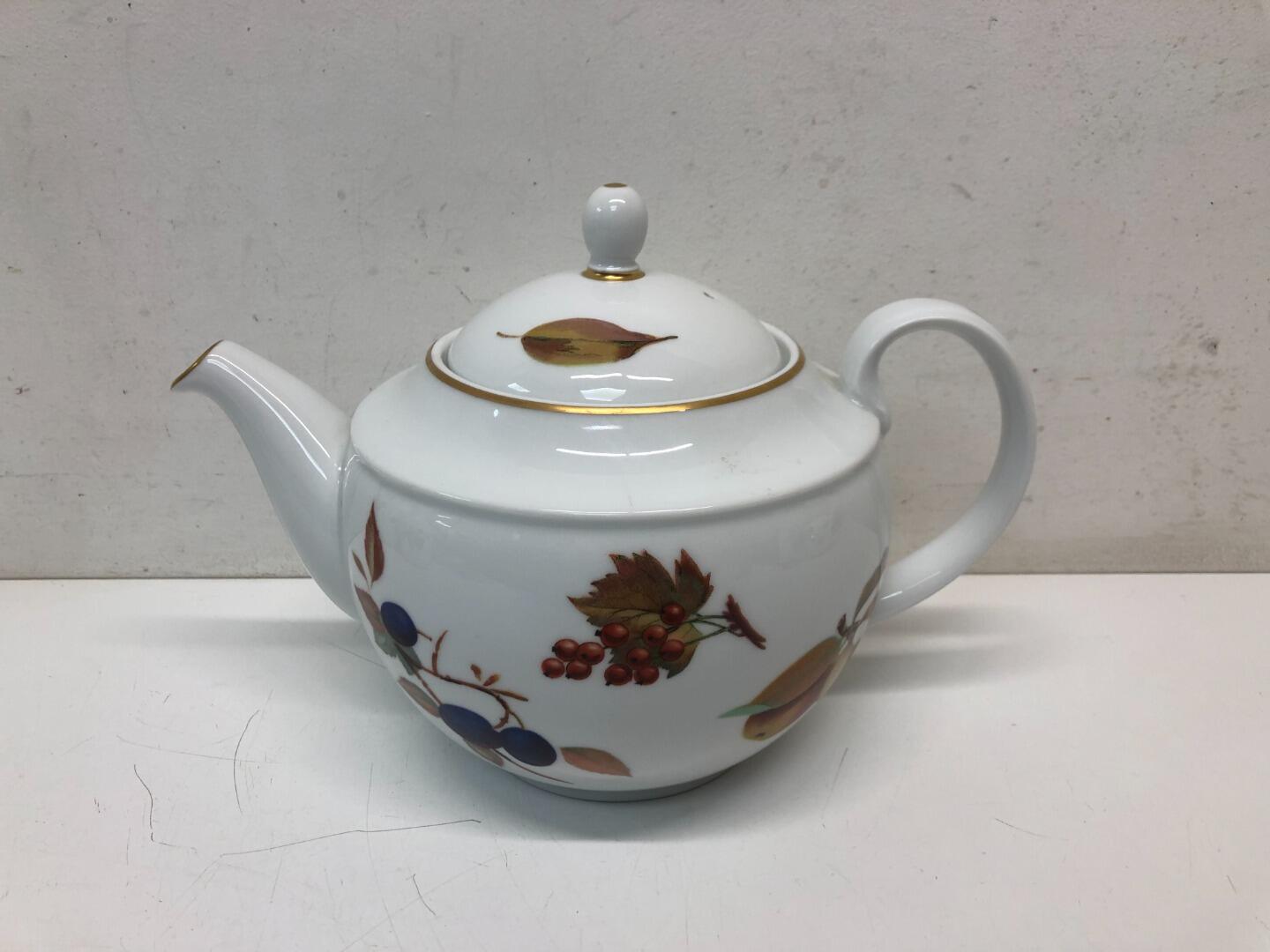 Royal Worcester Evesham Tea Pot