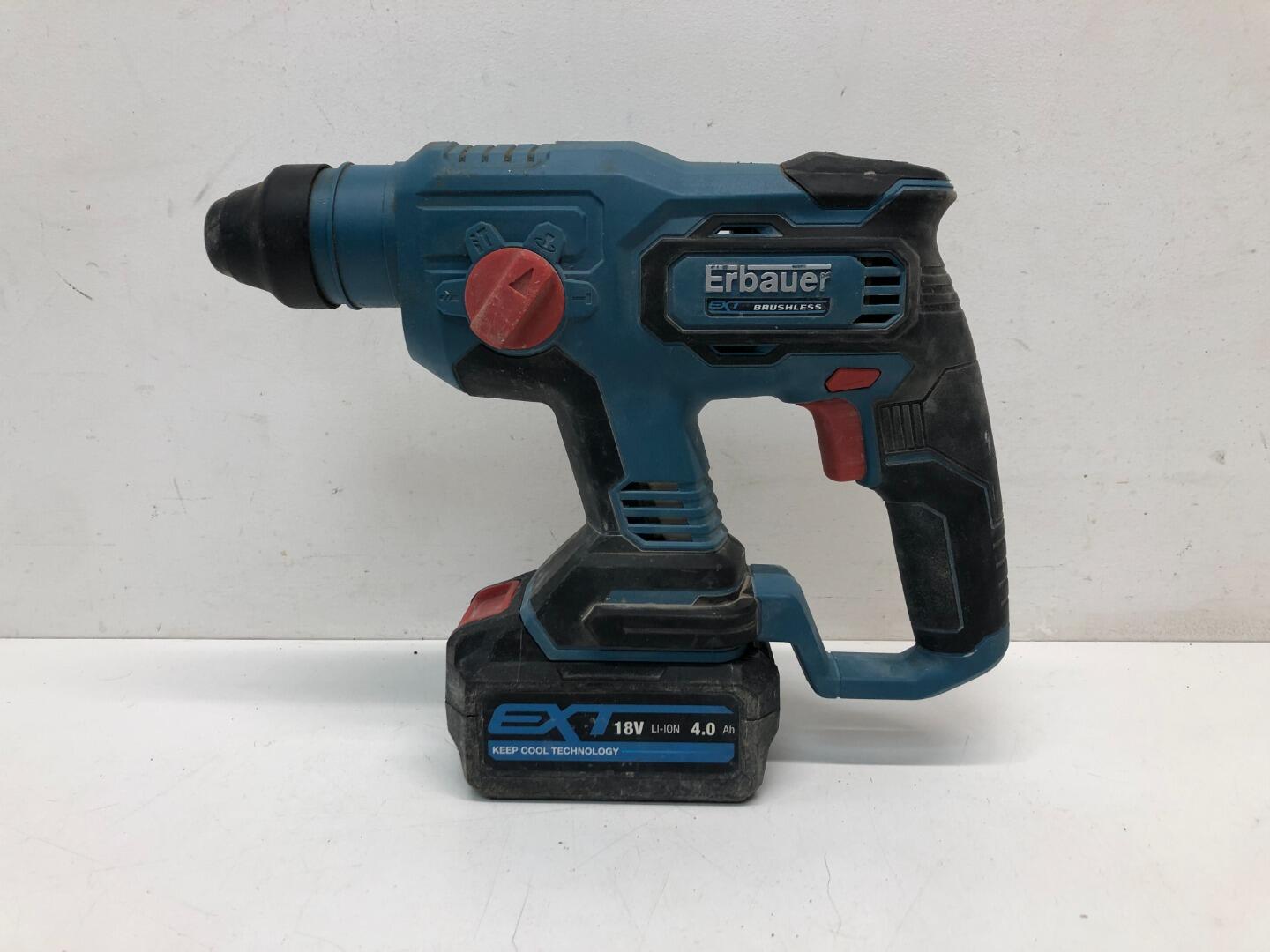 Erbauer EHR18-Li Brushless Cordless SDS Plus Hammer Drill