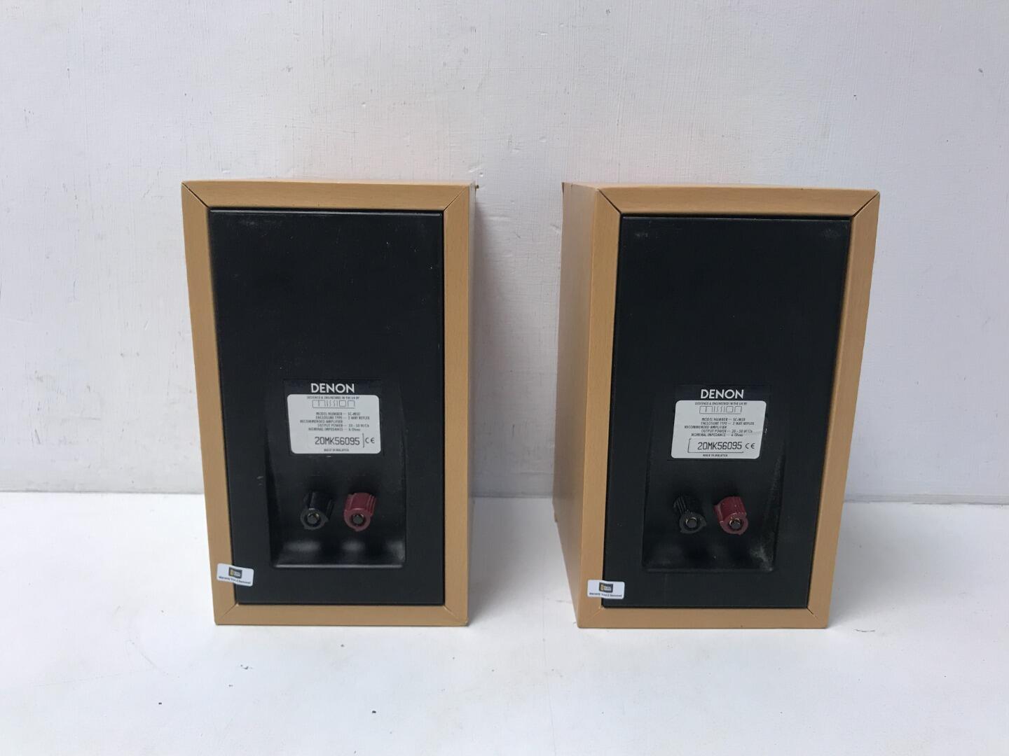 Denon SC-M50 Bookshelf Speakers by Mission
