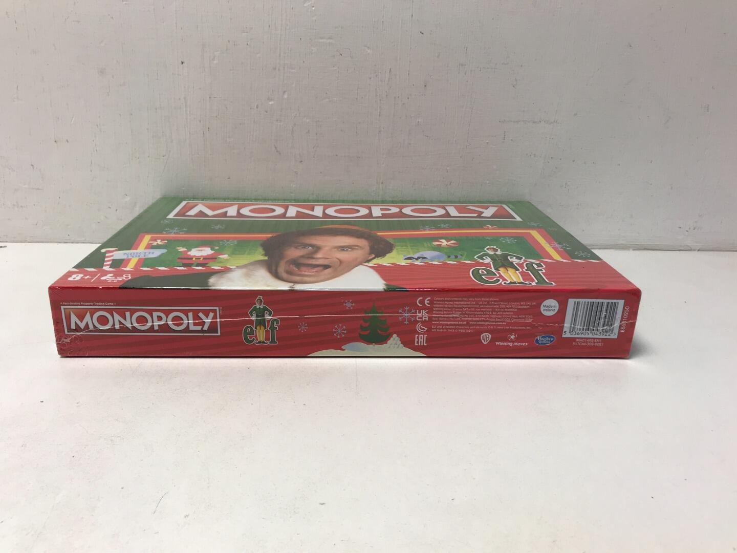 Elf Monopoly Board Game