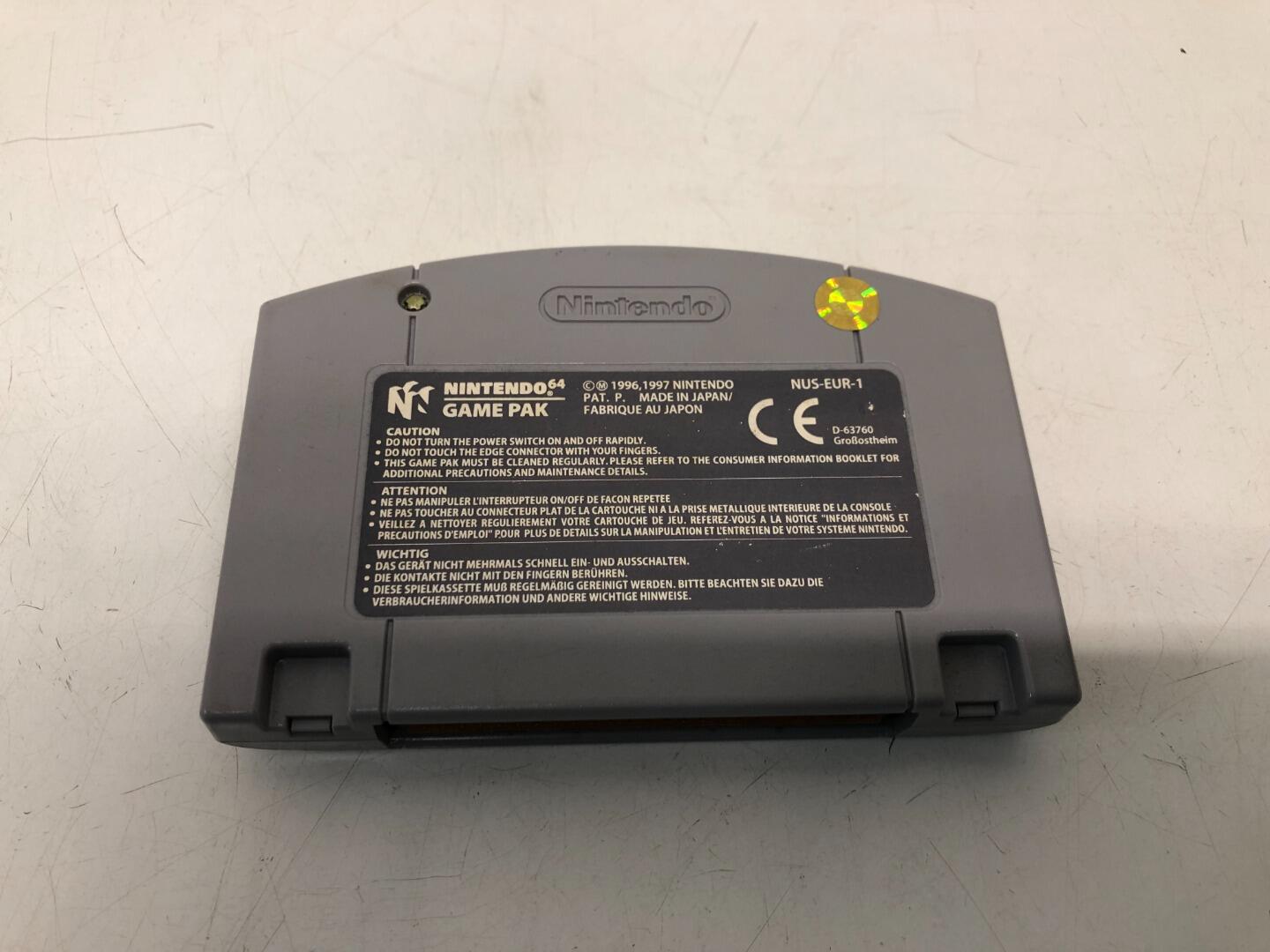 Premier Manager 64 Nintendo 64 Game