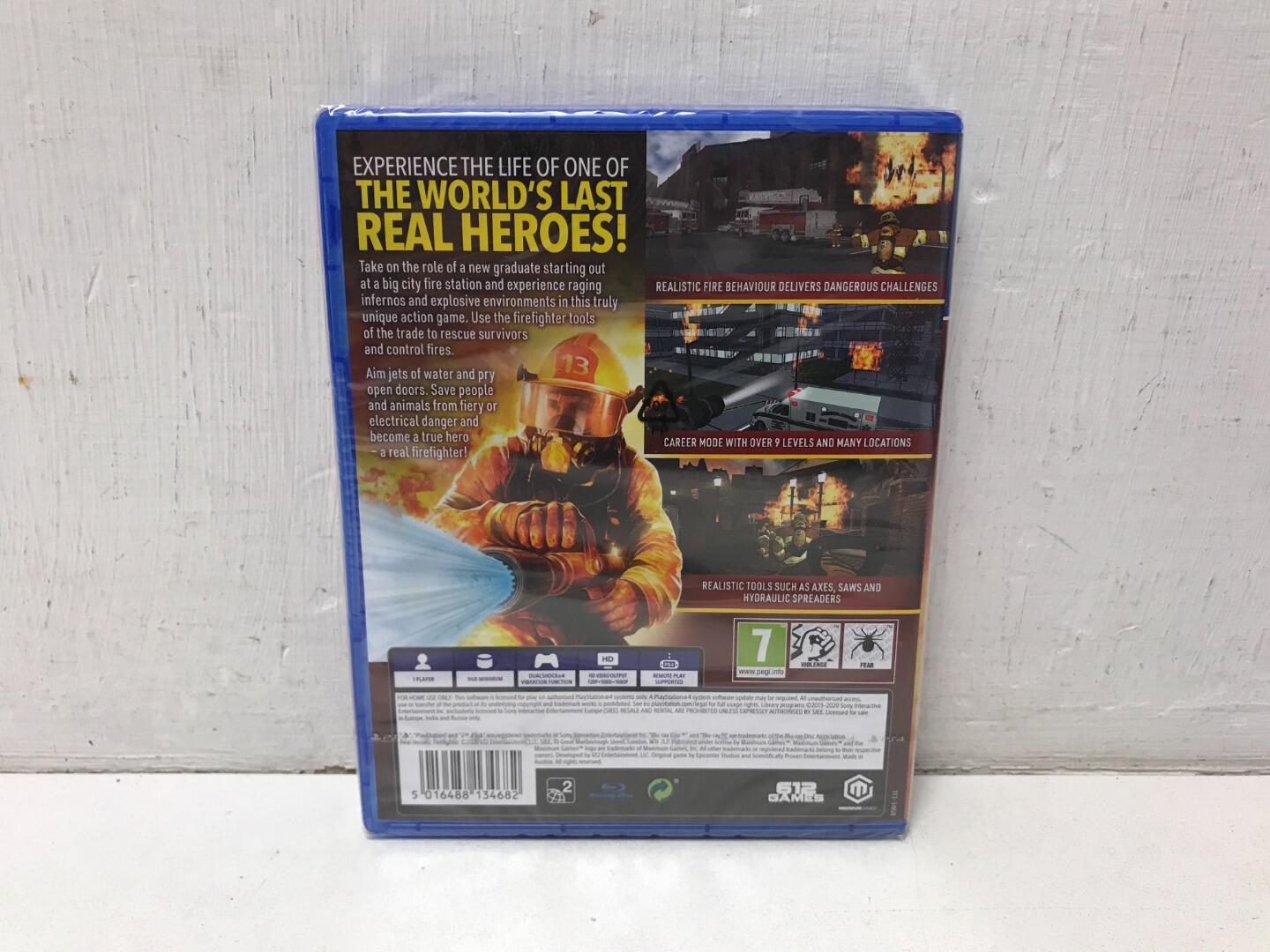 Real Heroes: Firefighter PS4 Game