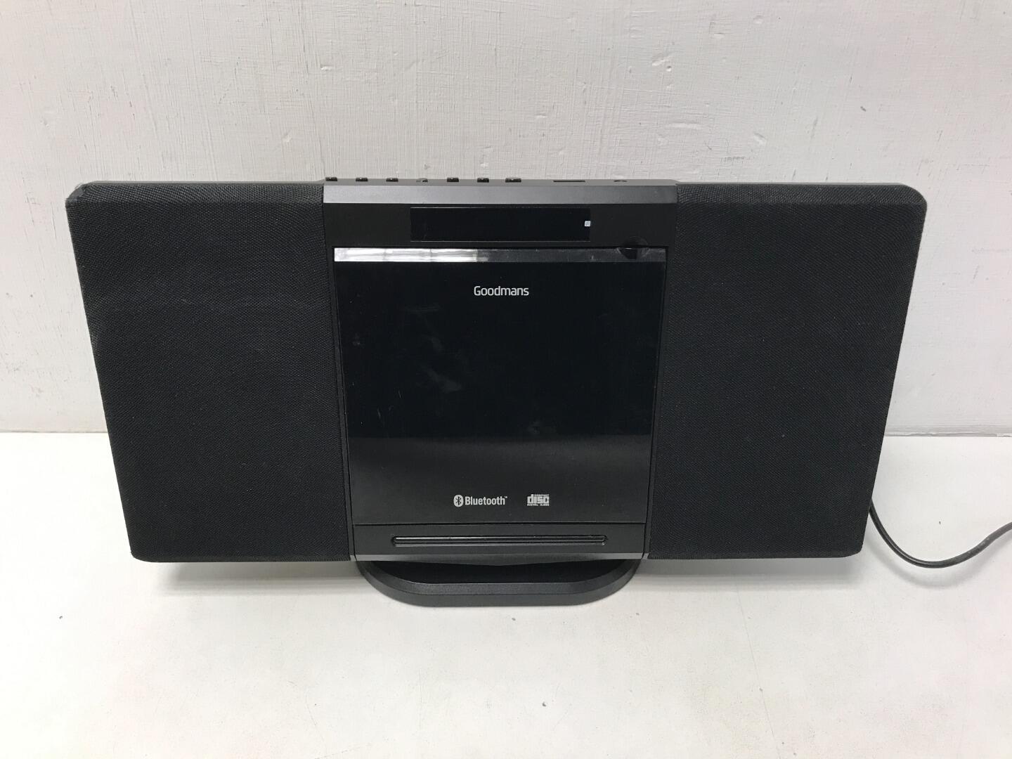 Goodmans GMC01 Compact Bluetooth CD Player HiFi