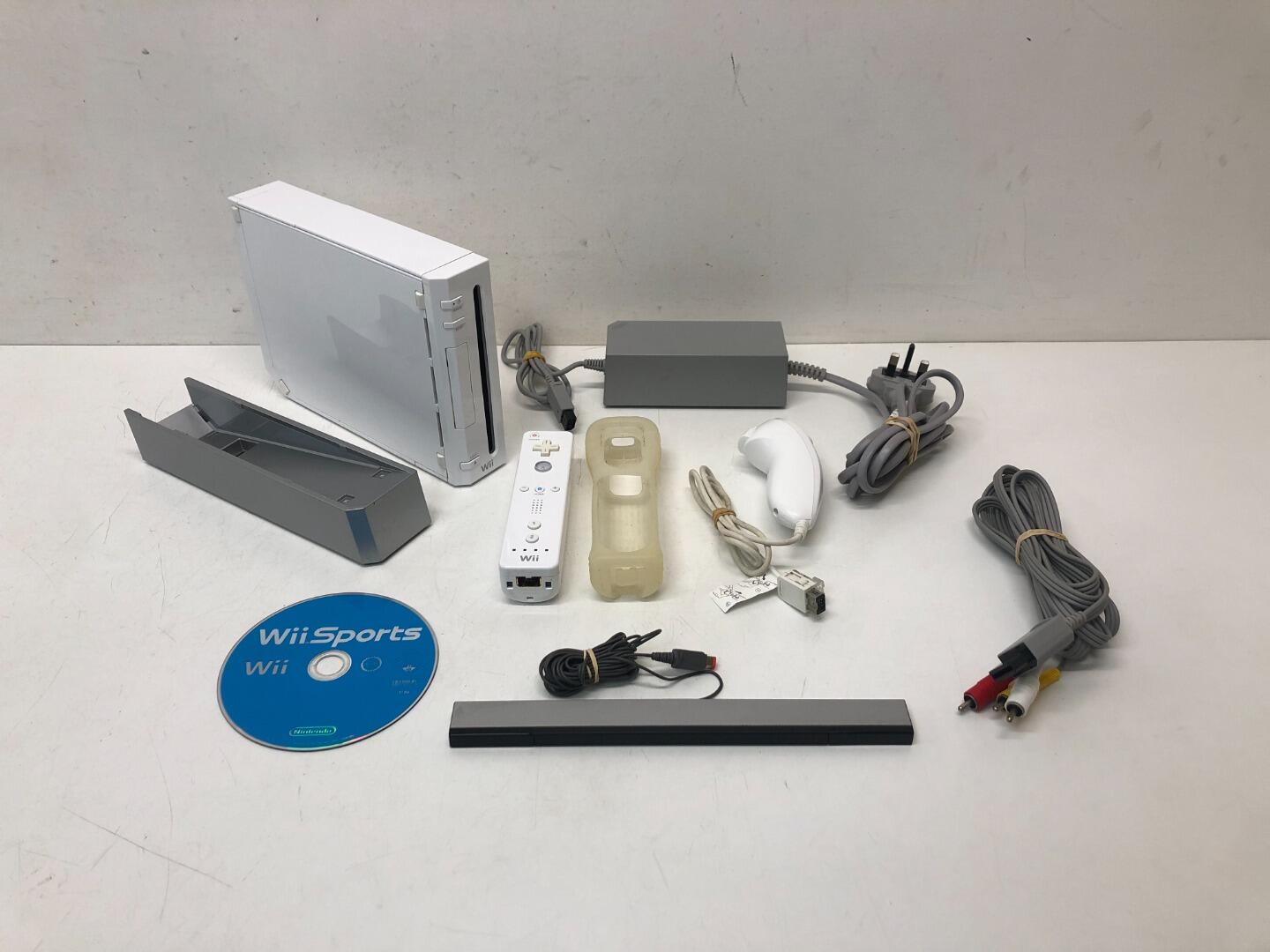 Nintendo Wii Console with Wii Sports Game