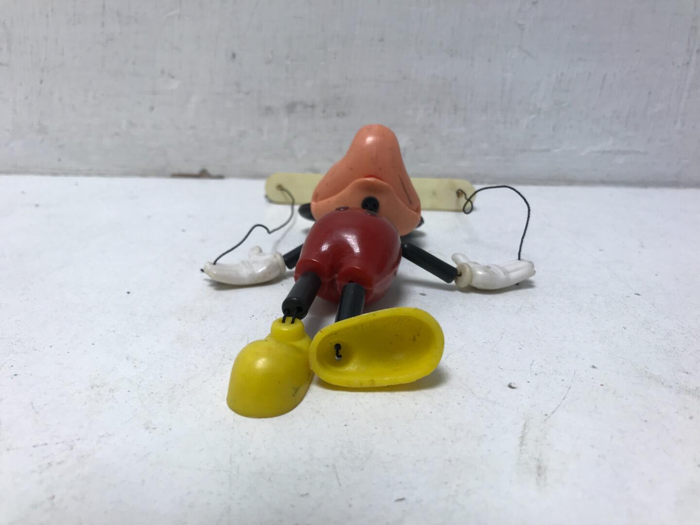 Vintage Disney Mickey Mouse String Puppet