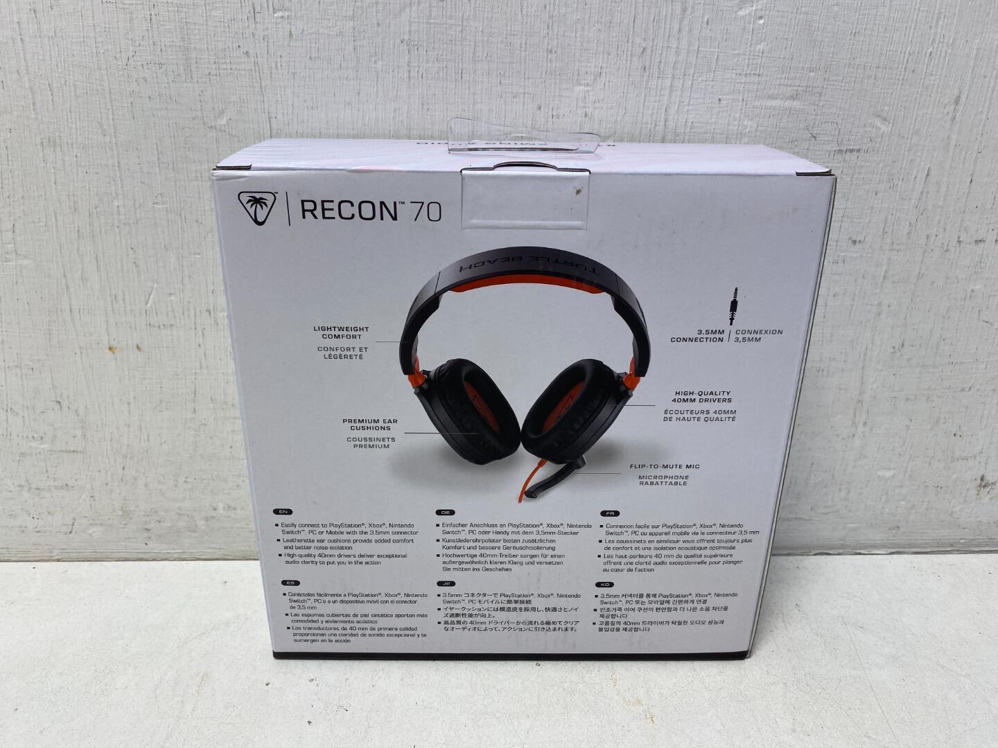 Turtle Beach Recon 70 Red Gaming Headset