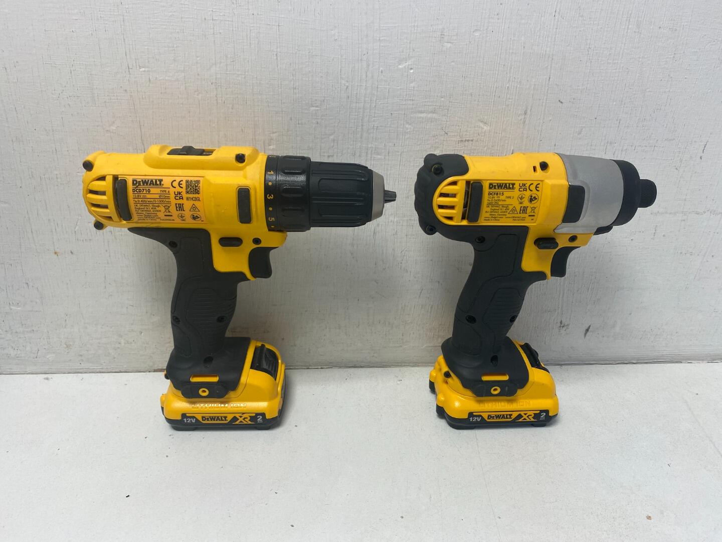 DeWalt DCK211D2T 12V Cordless Drill & Impact Driver Drill Set
