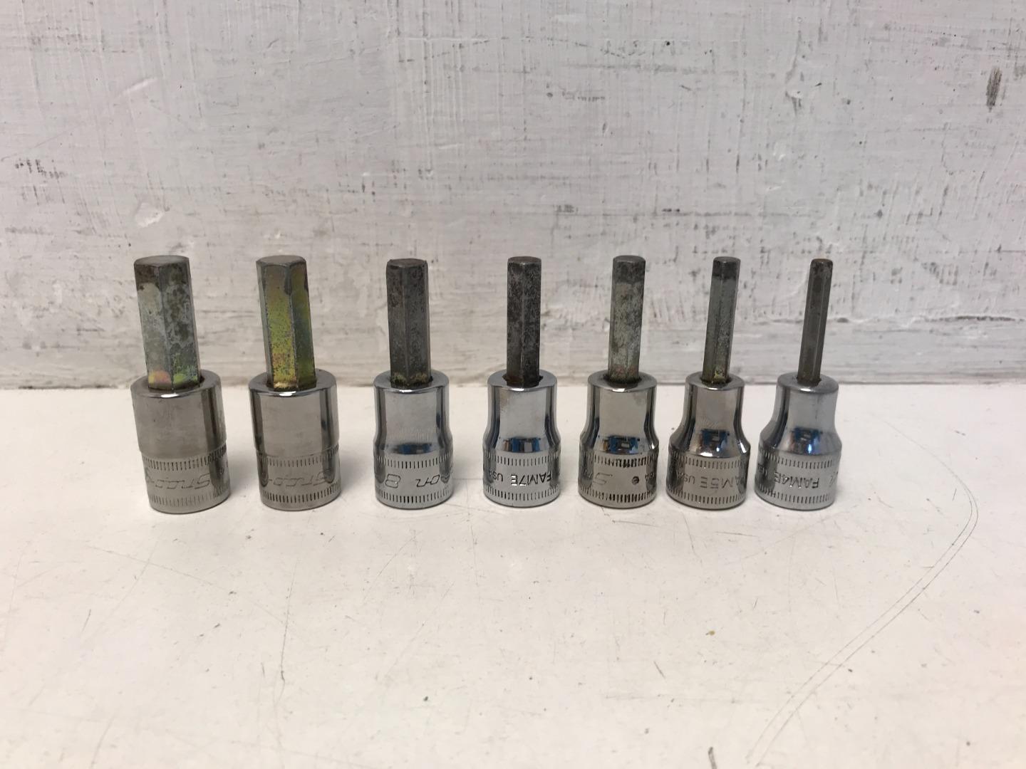 Snap On Hex / Allen Key Socket Set 3/8''