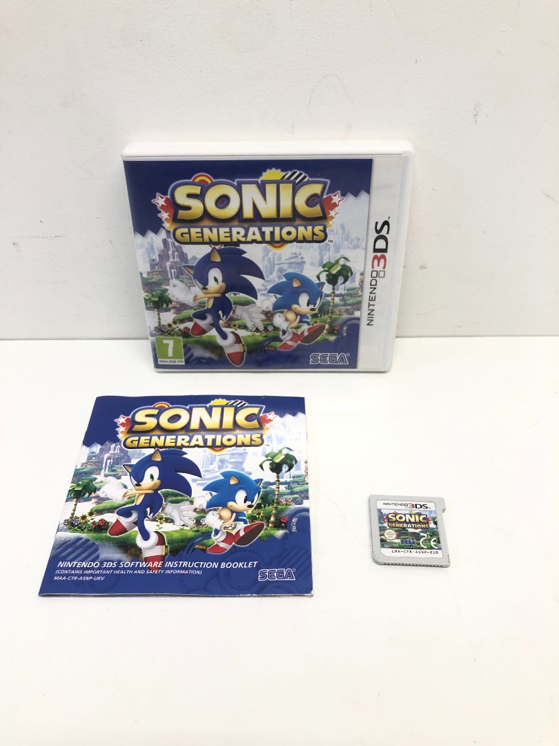 Sonic Generations Nintendo 3DS Game