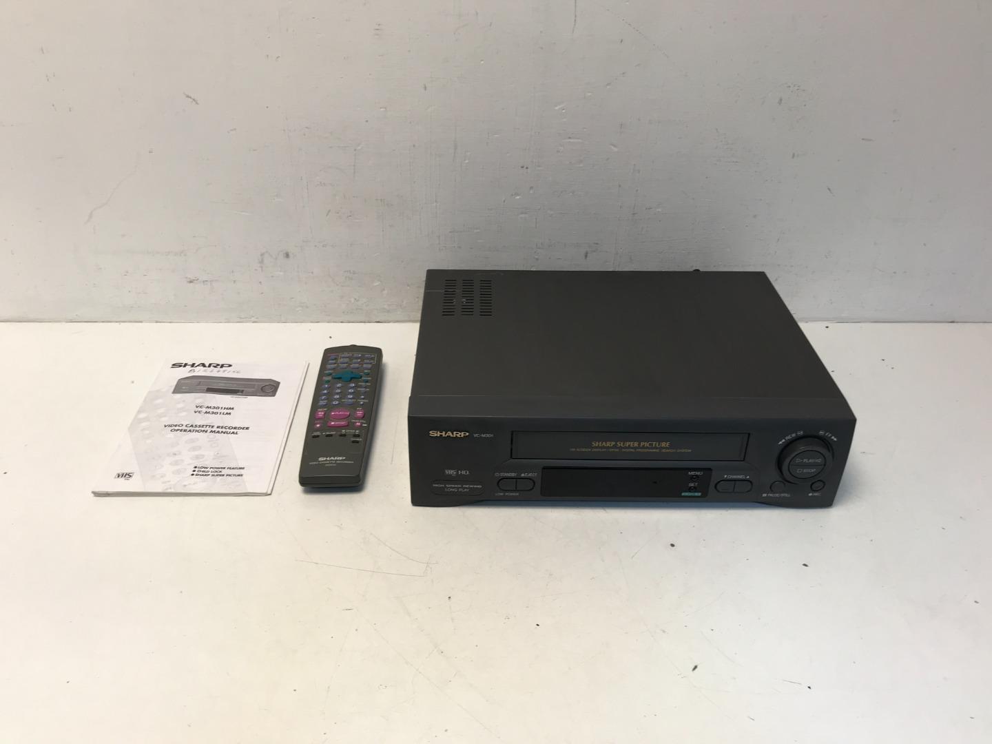 Sharp VC-M301 VHS VCR Player Recorder