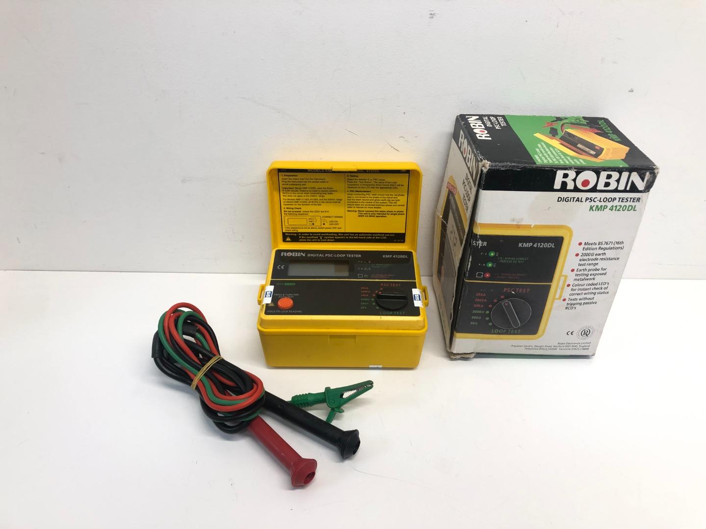 Robin KMP 4120DL Digital PSC-Loop Tester