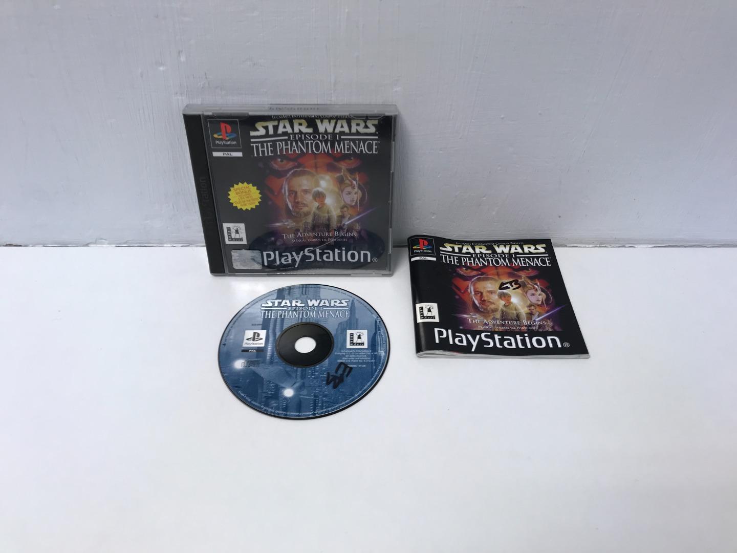 Star Wars Episode I: The Phantom Menace PS1 Game