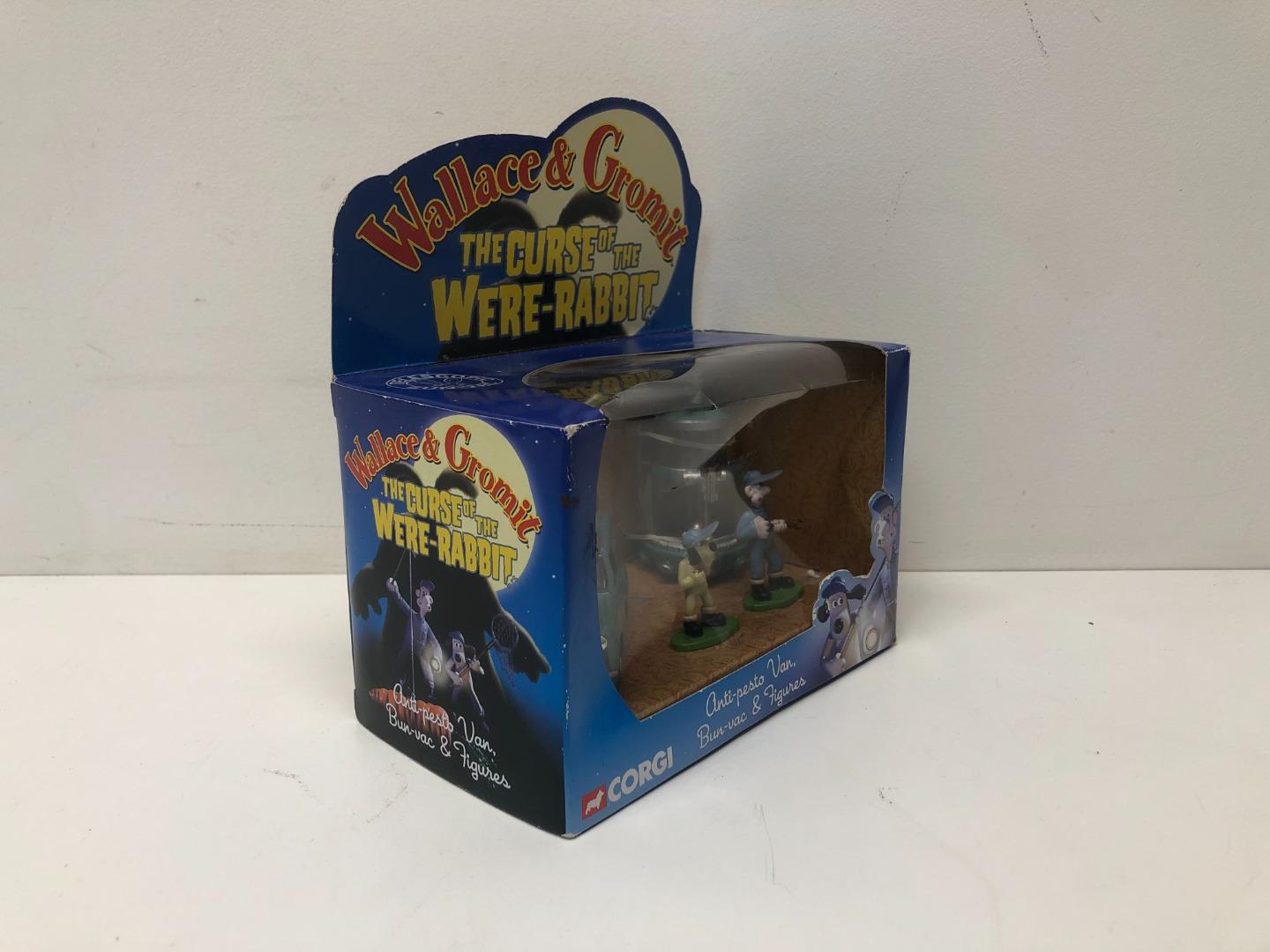 Wallace & Gromit The Curse of the Were-Rabbit Figures by Corgi