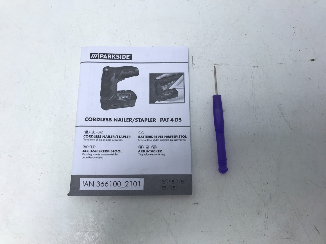 Parkside Cordless Nailer Stapler