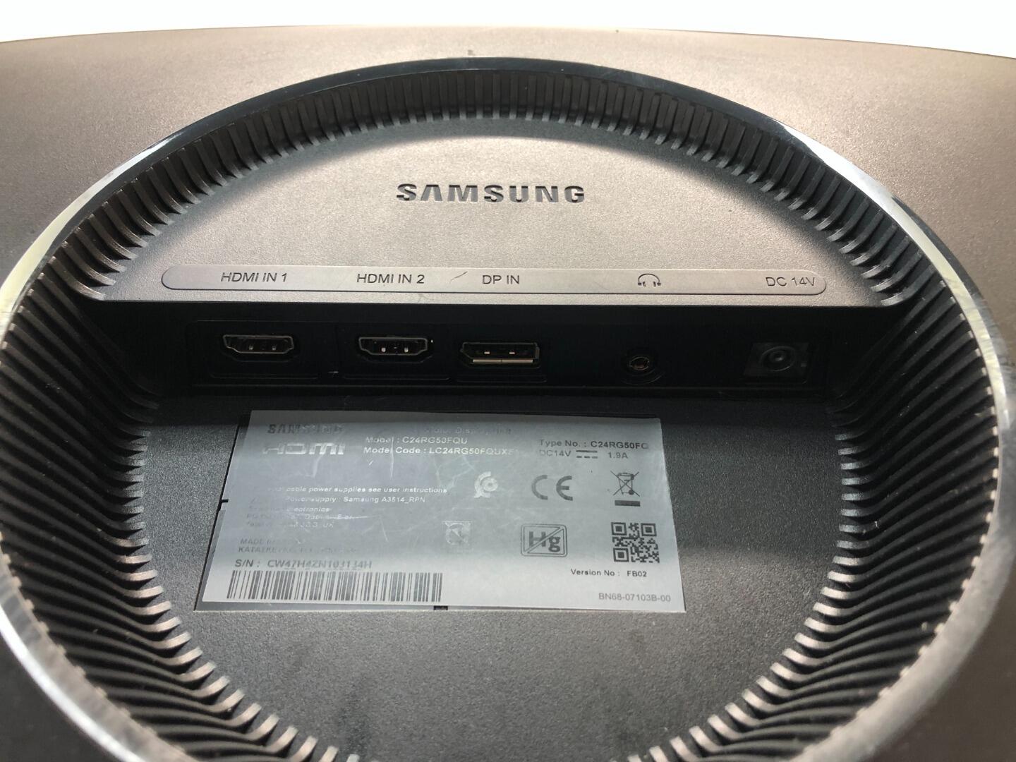 Samsung C24RG50 24'' Full HD Curved Gaming Monitor