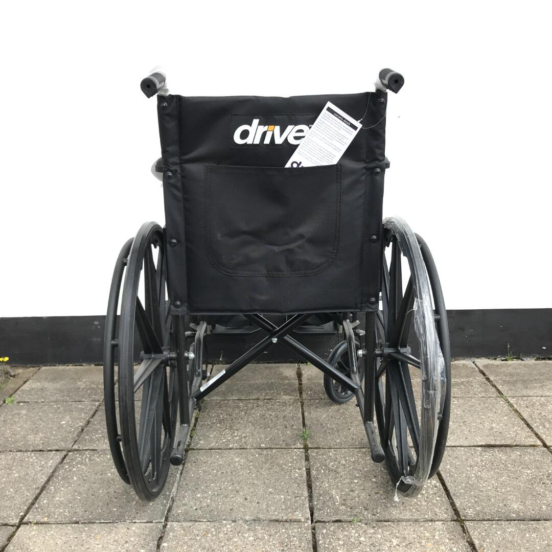 Drive Sport Self Propel Mobility Aid Mag Wheels Folding Steel Wheelchair
