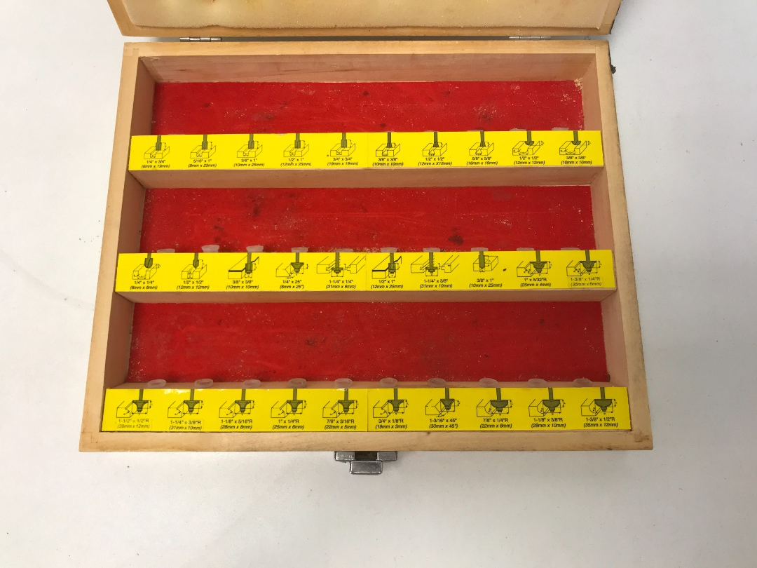 Screwfix router bit set store