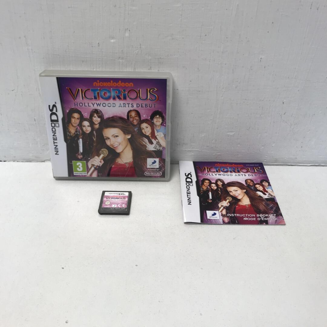 Nickelodeon Victorious Hollywood Arts Debut Nintendo DS Game
