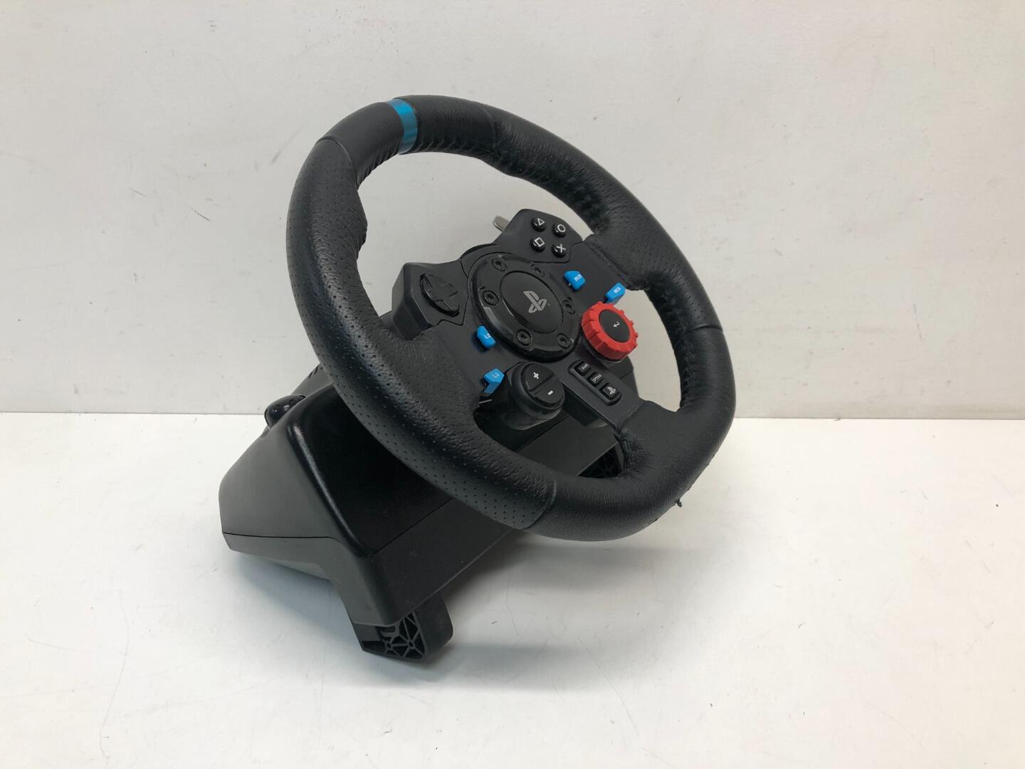 Logitech G29 Driving Force Steering Wheel, Pedals & Shifter for PS5 ...