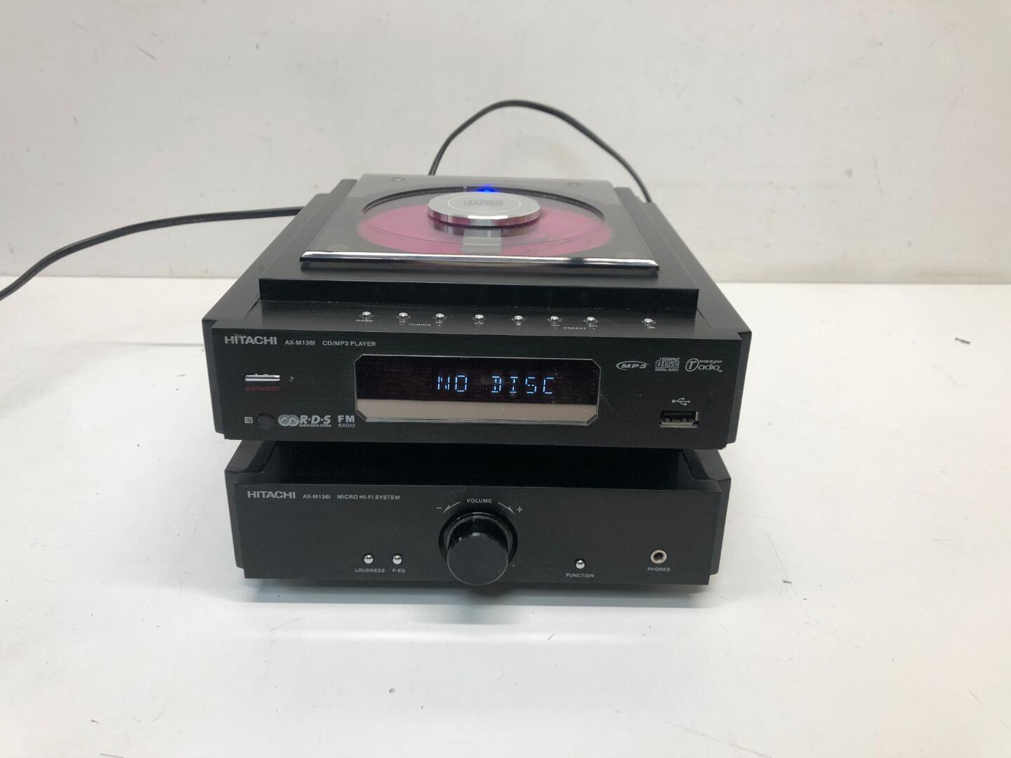 Hitachi AX-M136i Micro HiFi with DAB Radio (read description)