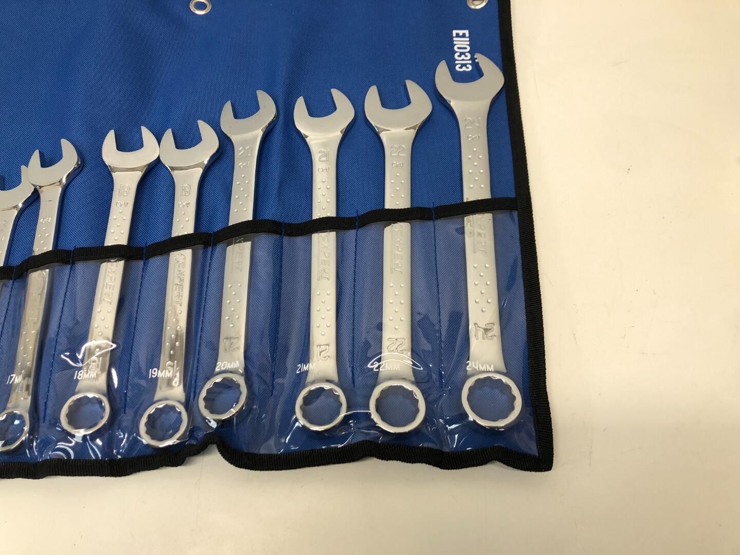 Expert by Facom 18 Piece Combination Spanner Set with Tool Roll