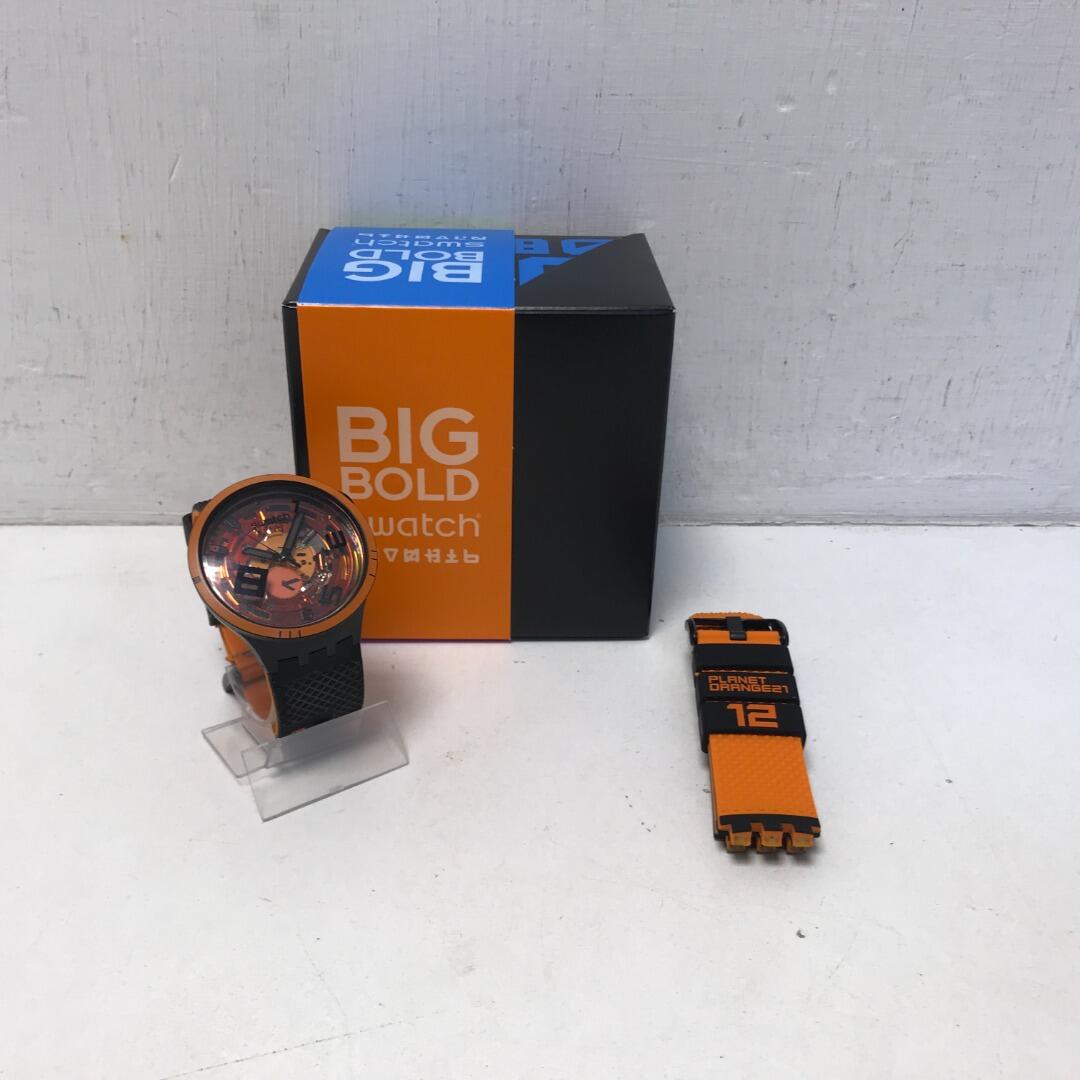 Swatch Big Bold Planets Watch Set (extra strap)