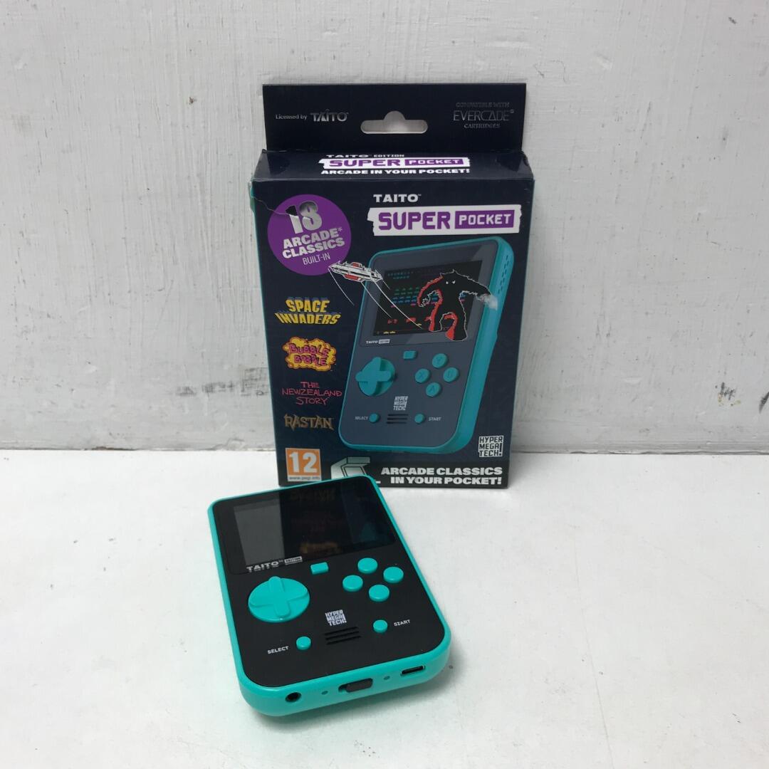 Hyper Mega Tech Taito Edition Super Pocket Handheld Game Console