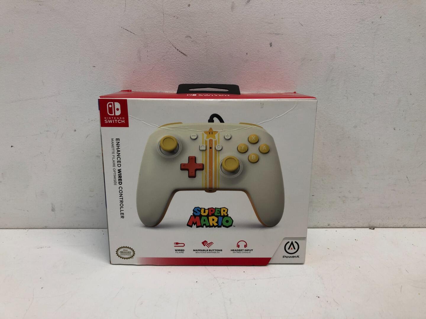 PowerA Vintage Star Nintendo Switch Enhanced Wired Controller