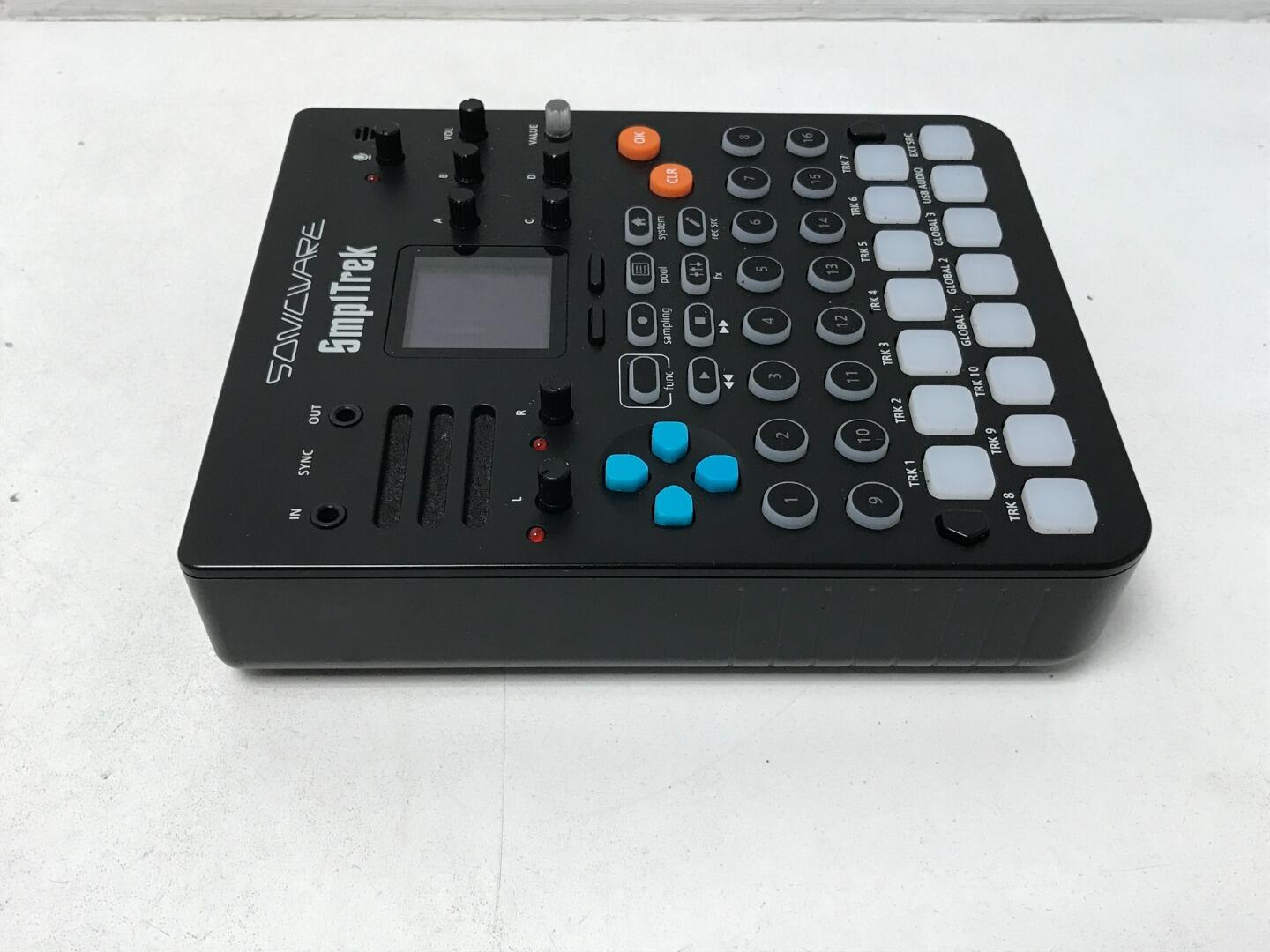 Sonicware SmplTrek Portable Production Sampler Sequencer Looper Drum ...