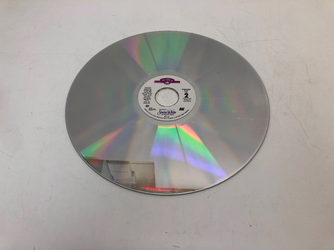 Walt Disney's Snow White and the Seven Dwarfs Deluxe CAV Laser Disc - NTSC