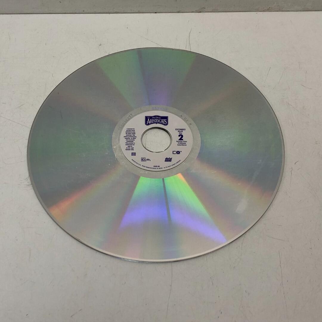 A Walt Disney Masterpiece The Aristocats Stereo Laser Disc - NTSC