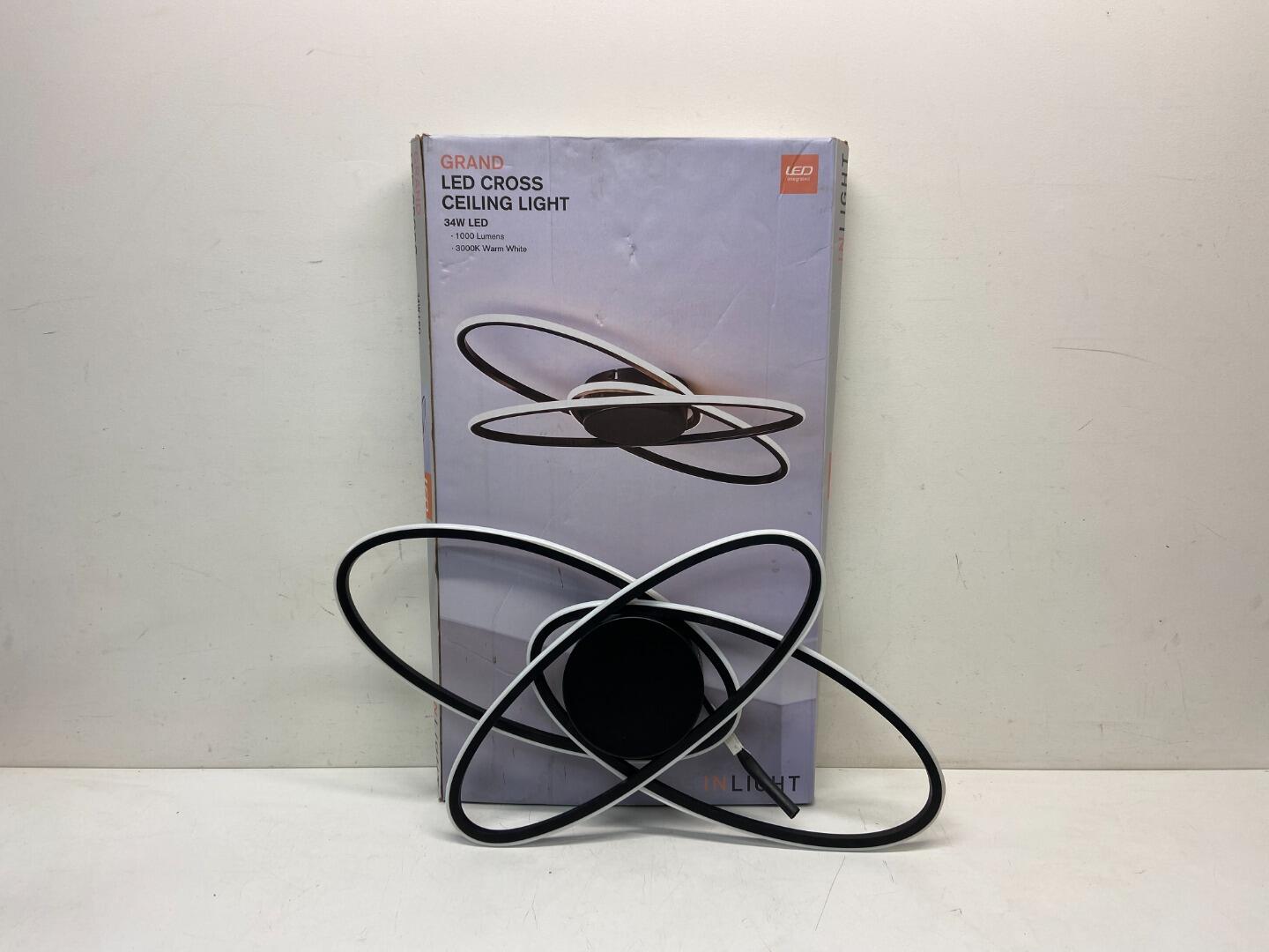 Grand LED Cross Ceiling Light