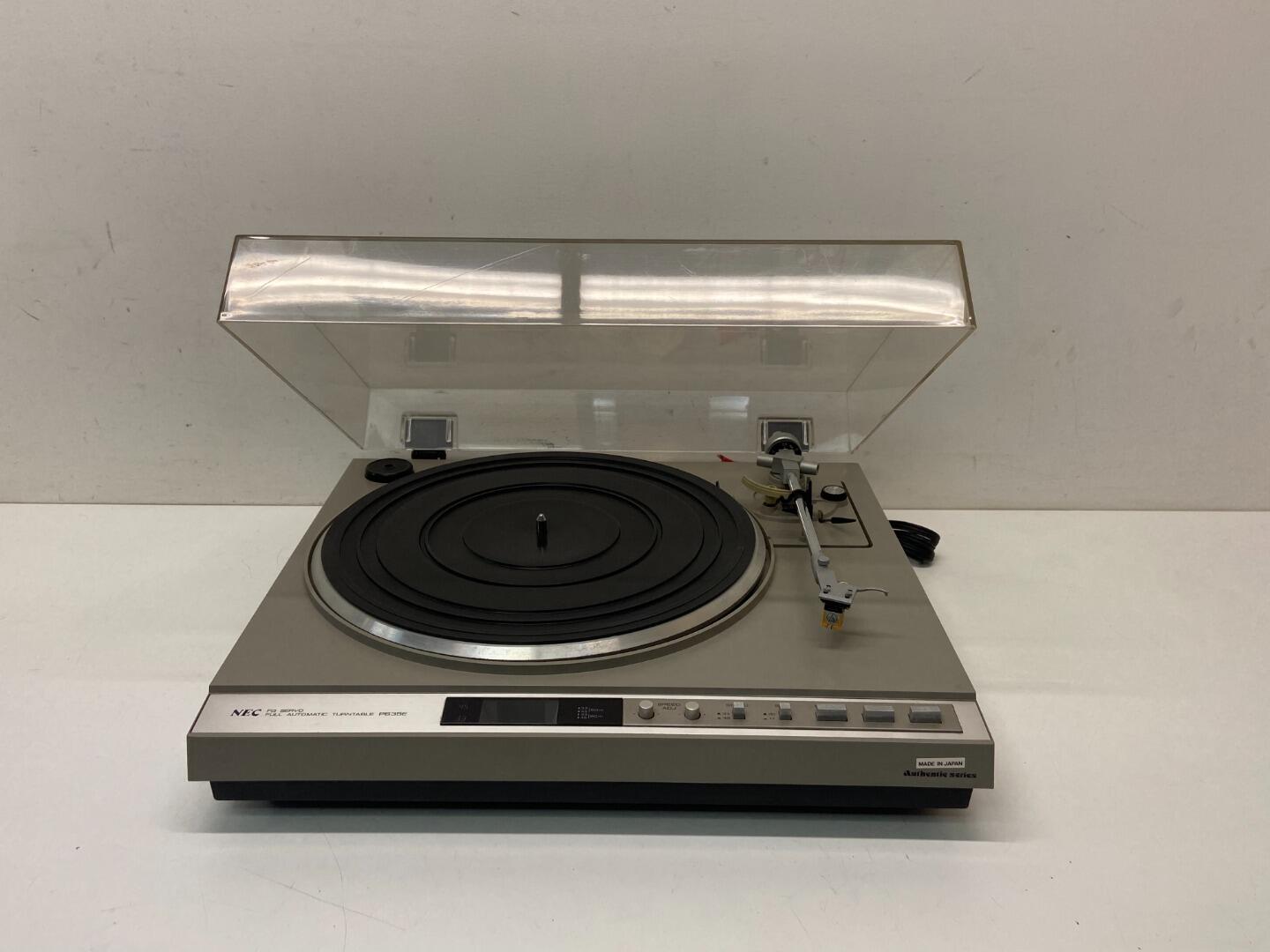NEC P635E Direct Drive Turntable (read description)
