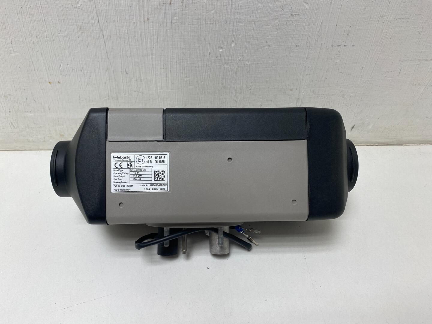 Webasto Air Top 2000 STC 2kW Single Outlet Diesel Heater