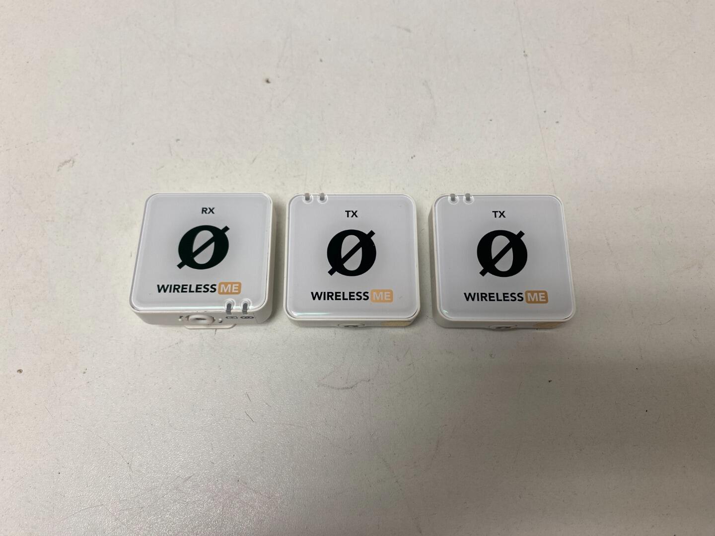 Rode Wireless Me Dual Microphone and Receiver Set - White