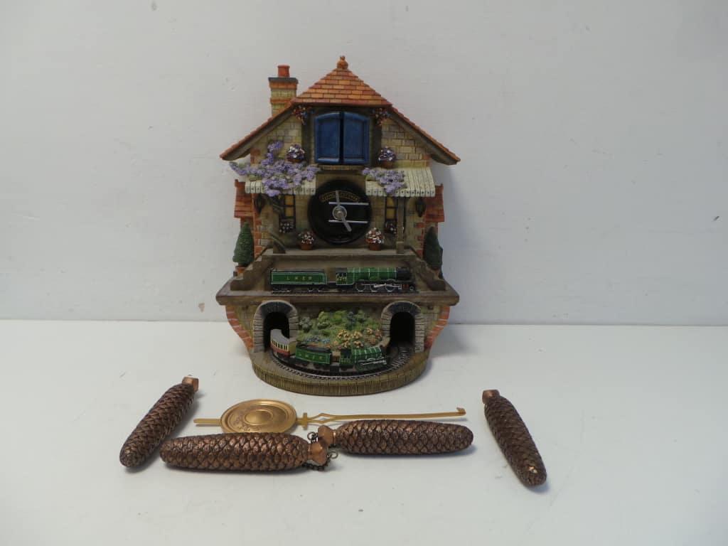 Flying Scotsman Cuckoo Clock by Bradford Exchange - Parts & Spares
