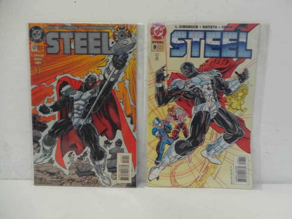 Steel Comics x2: DC Comics