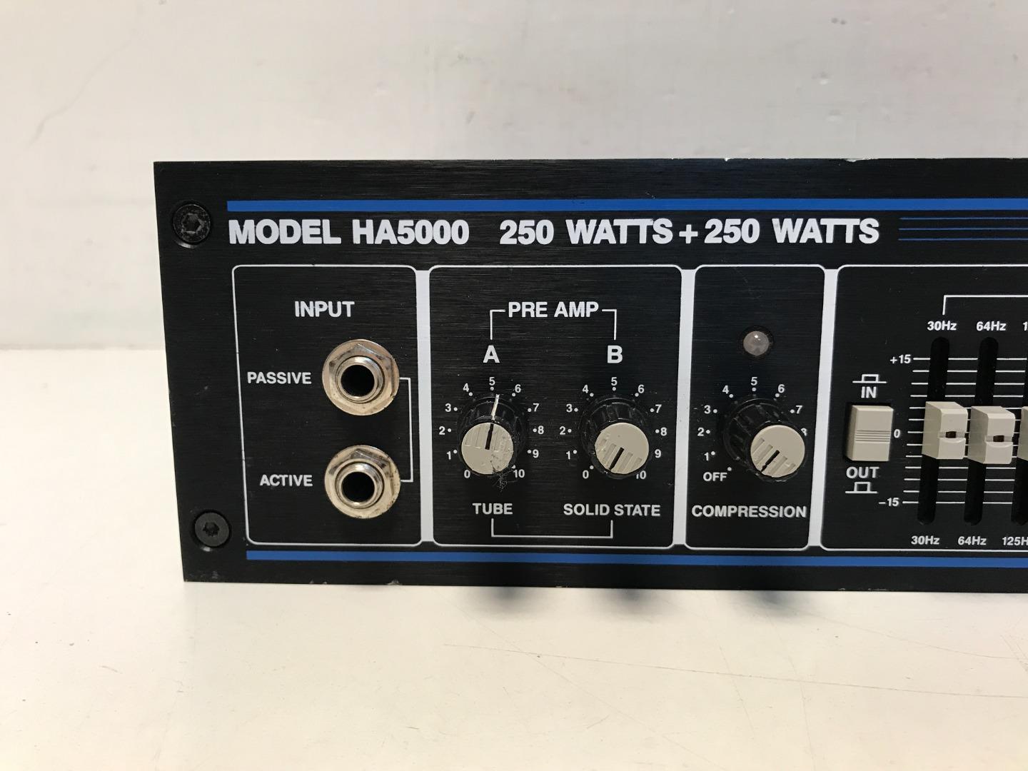 Hartke Systems HA5000 Transient Attack Amplifier