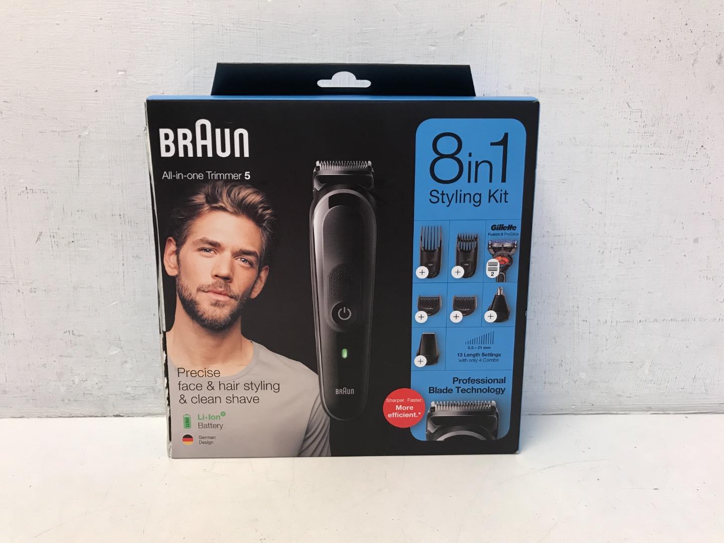 Braun 8-in-1 Hair and Beard Styling Kit