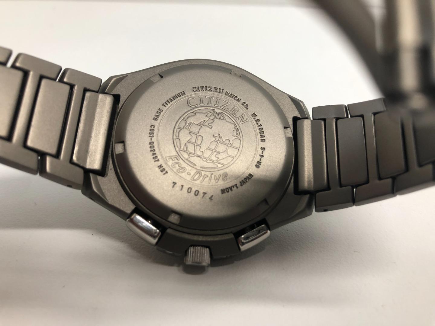 Citizen Eco-Drive Skyhawk Titanium Men's Watch