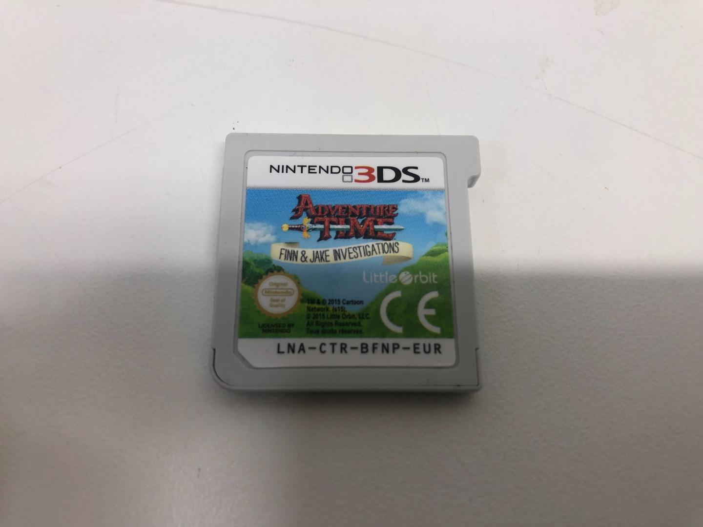 Adventure Time Finn and Jake Investigations Nintendo 3DS game