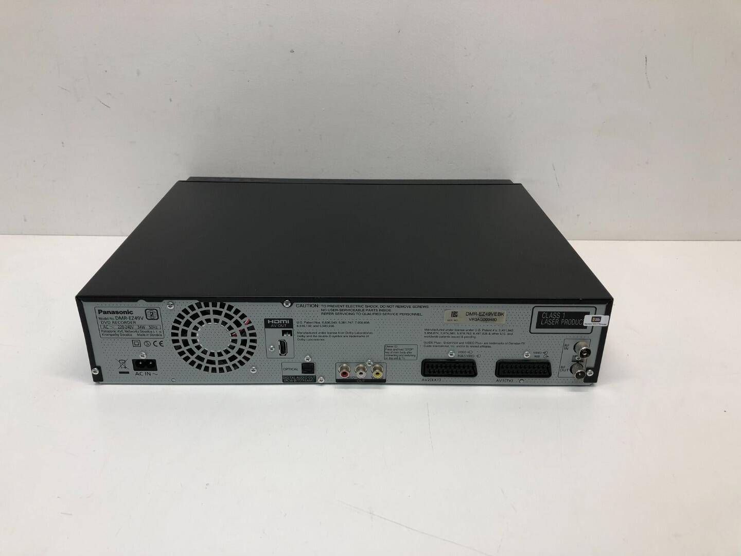 Panasonic DMR-EZ49V DVD VHS Recorder with Freeview