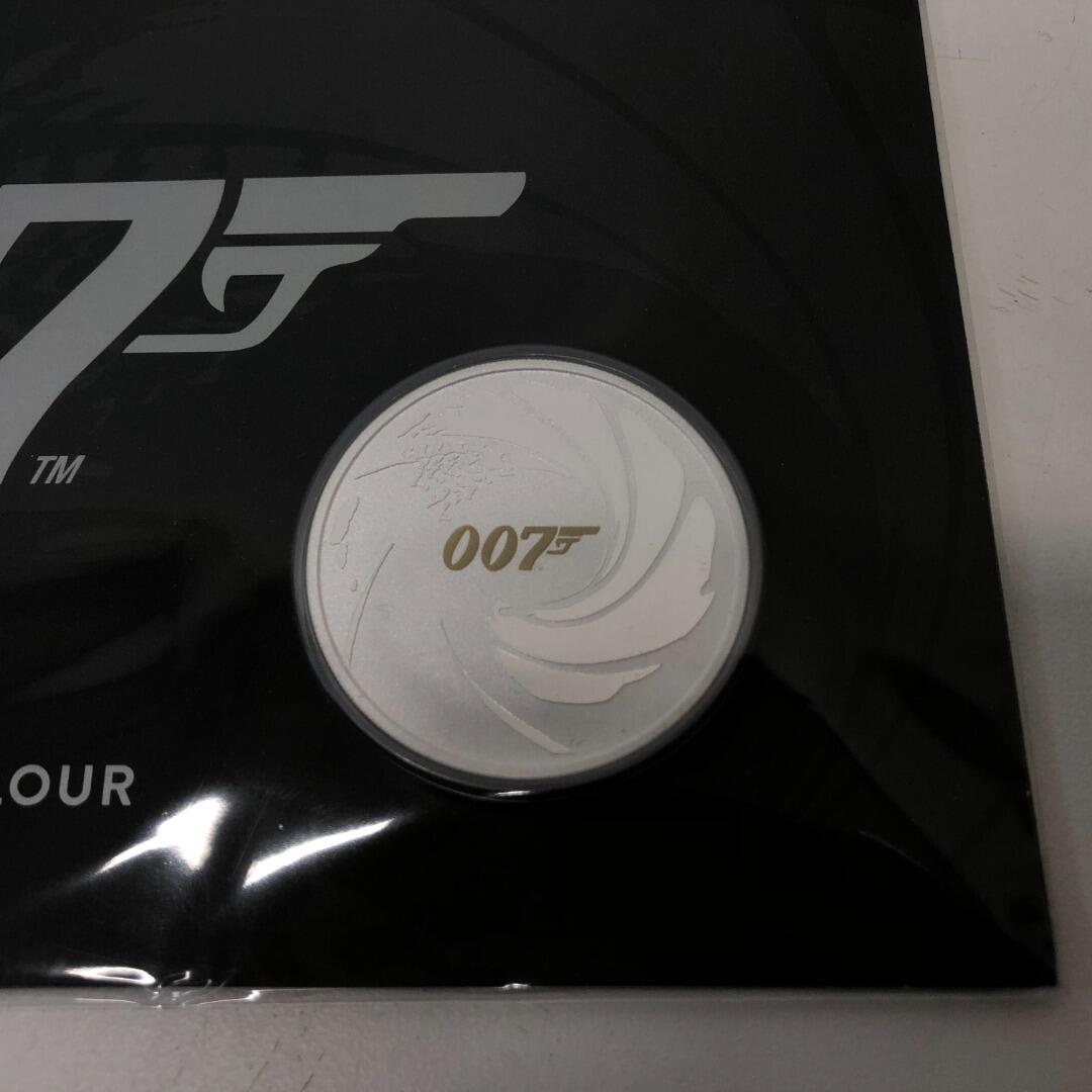 007 James Bond 1oz Silver Coin by The Perth Mint