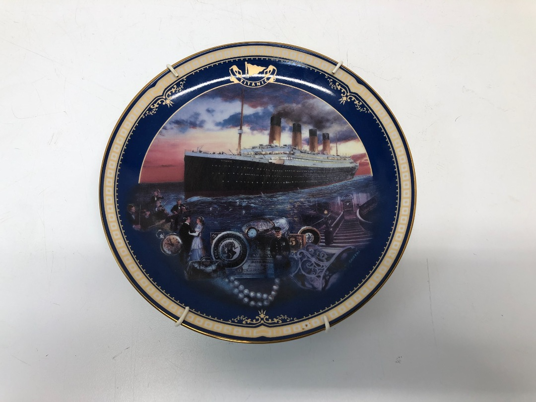 Titanic Maiden Voyage Limited Edition Plate by The Bradford Exchange