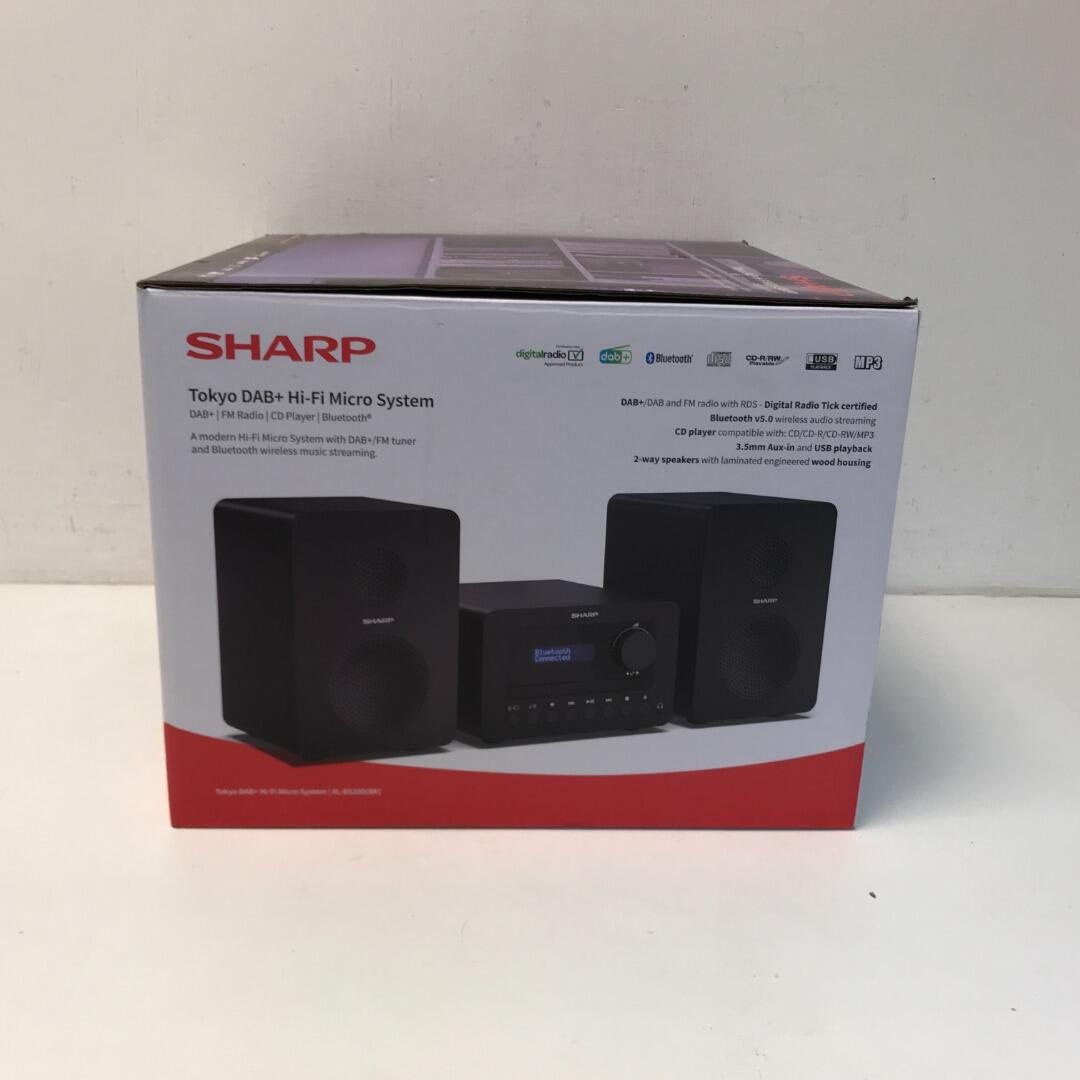 Sharp Tokyo Bluetooth HiFi Micro Sound System with Dab+ Radio