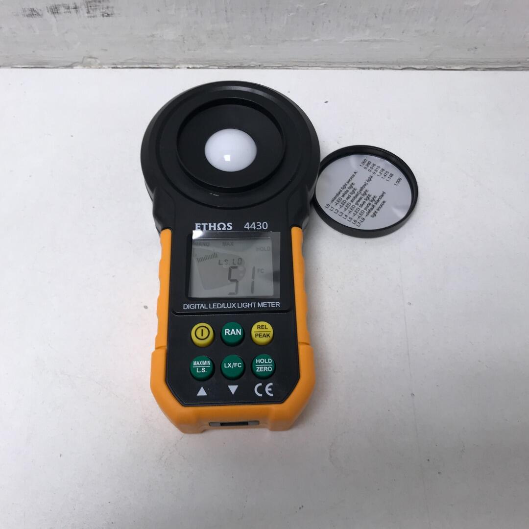 Ethos 4430 Digital LED/ LUX Level Meter