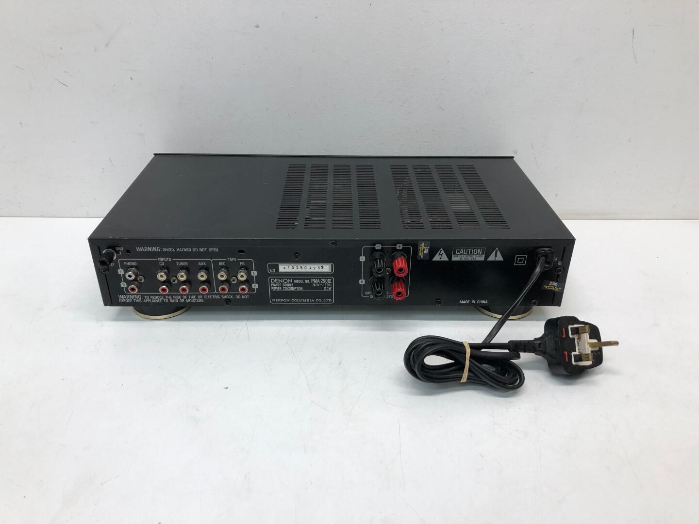 Denon PMA-250 III Integrated Stereo Amplifier