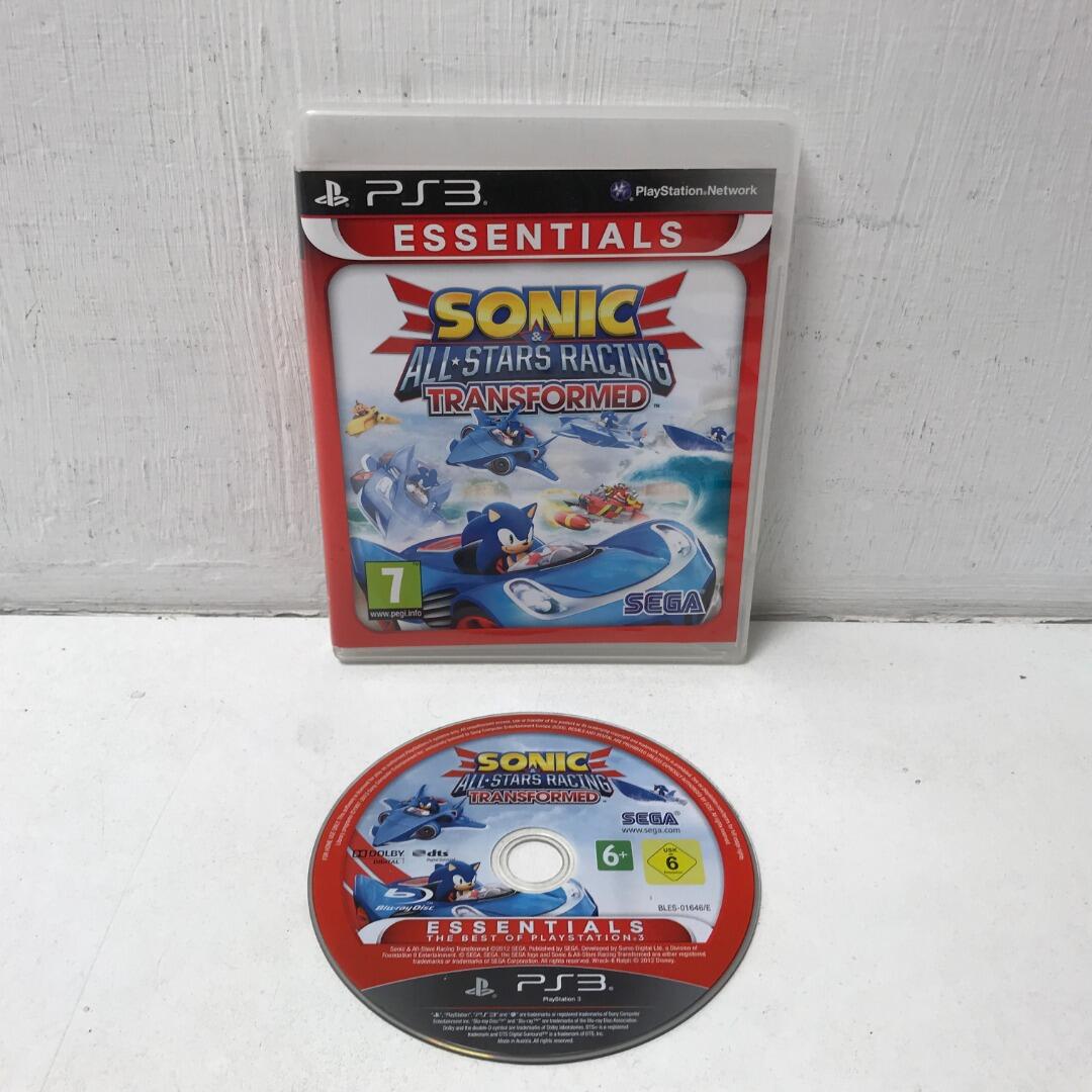 Sonic and All-Stars Racing Transformed Essentials PS3 Game